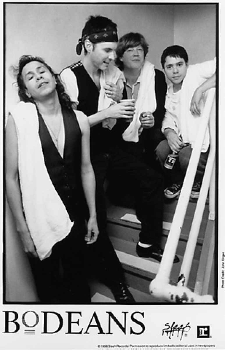 The BoDeans Vintage Concert Photo Promo Print, 1996 at Wolfgang's