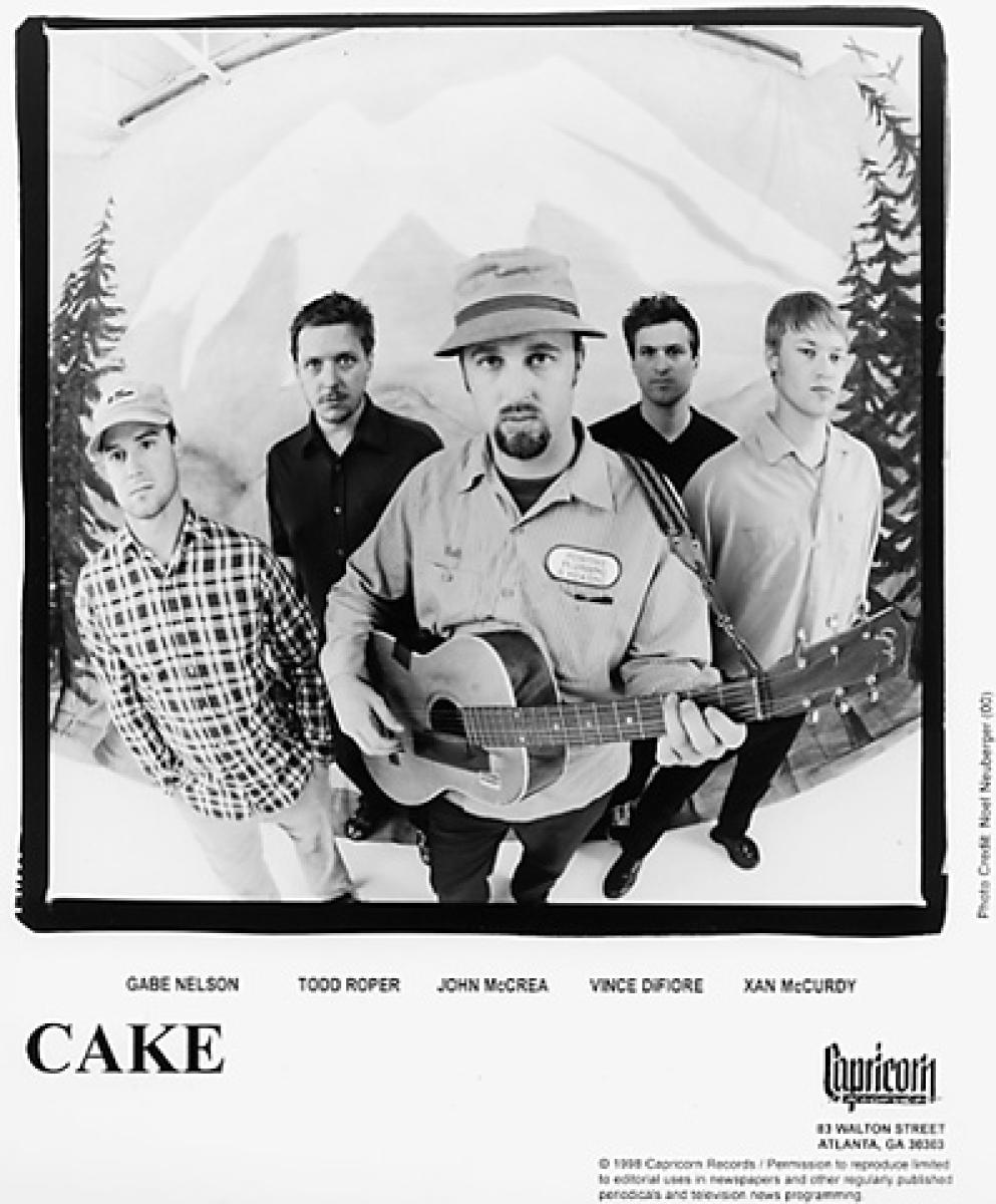 Cake Vintage Concert Photo Promo Print, 2000 at Wolfgang's