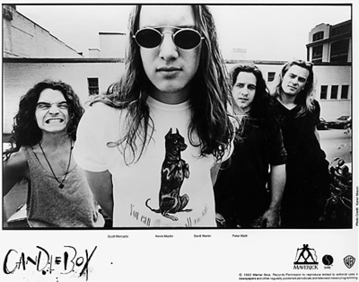 Candlebox Vintage Concert Photo Promo Print, 1993 at Wolfgang's
