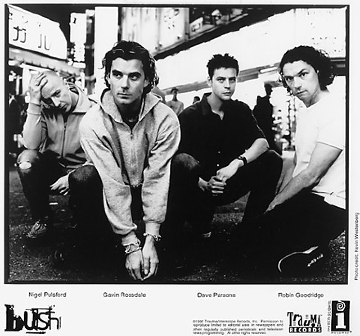 Bush Vintage Concert Photo Promo Print, 1997 at Wolfgang's