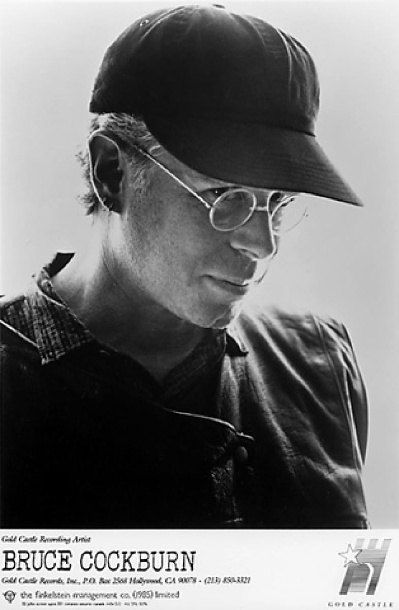 Bruce Cockburn Vintage Concert Photo Promo Print at Wolfgang's