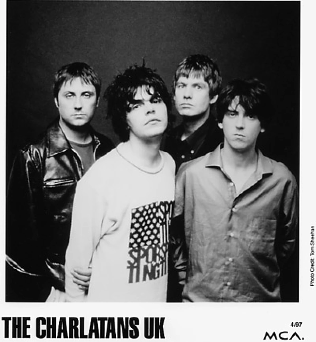 The Charlatans UK Vintage Concert Photo Promo Print, 1997 at Wolfgang's