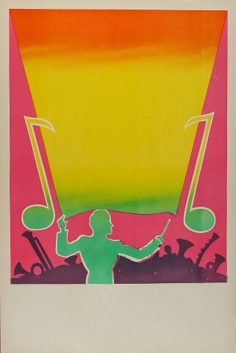 Conductor Vintage Concert Poster at Wolfgang's