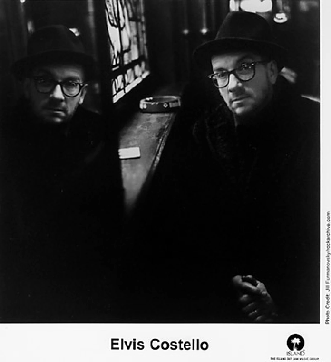 Elvis Costello Vintage Concert Photo Promo Print at Wolfgang's