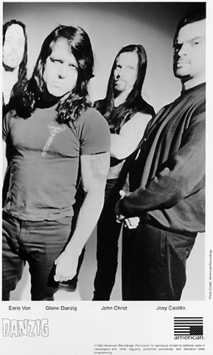 Danzig Vintage Concert Photo Promo Print, 1994 at Wolfgang's