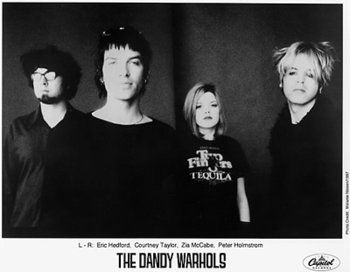 The Dandy Warhols Vintage Concert Photo Promo Print, 1997 at Wolfgang's