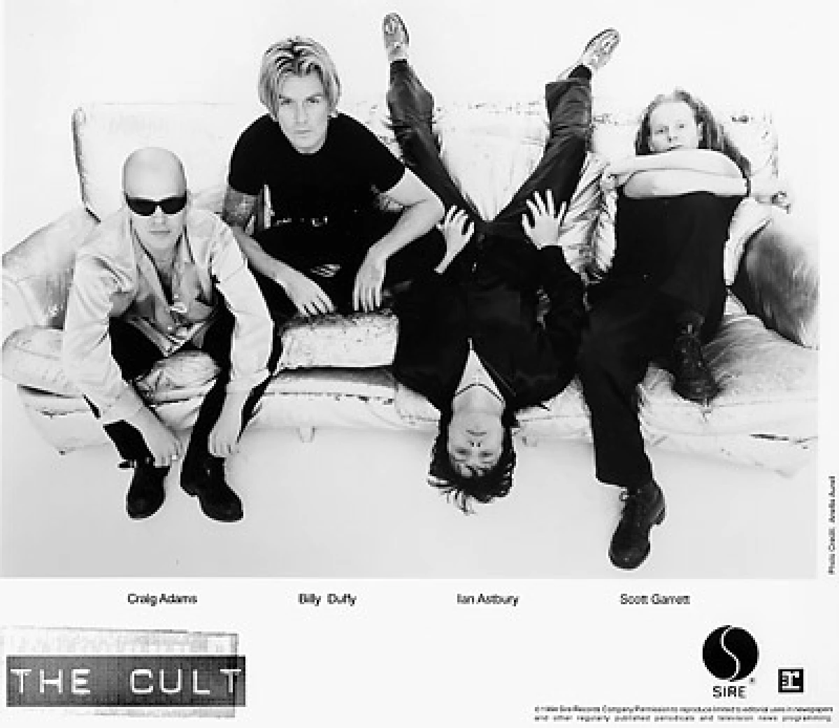 The Cult Vintage Concert Photo Promo Print, 1994 at Wolfgang's