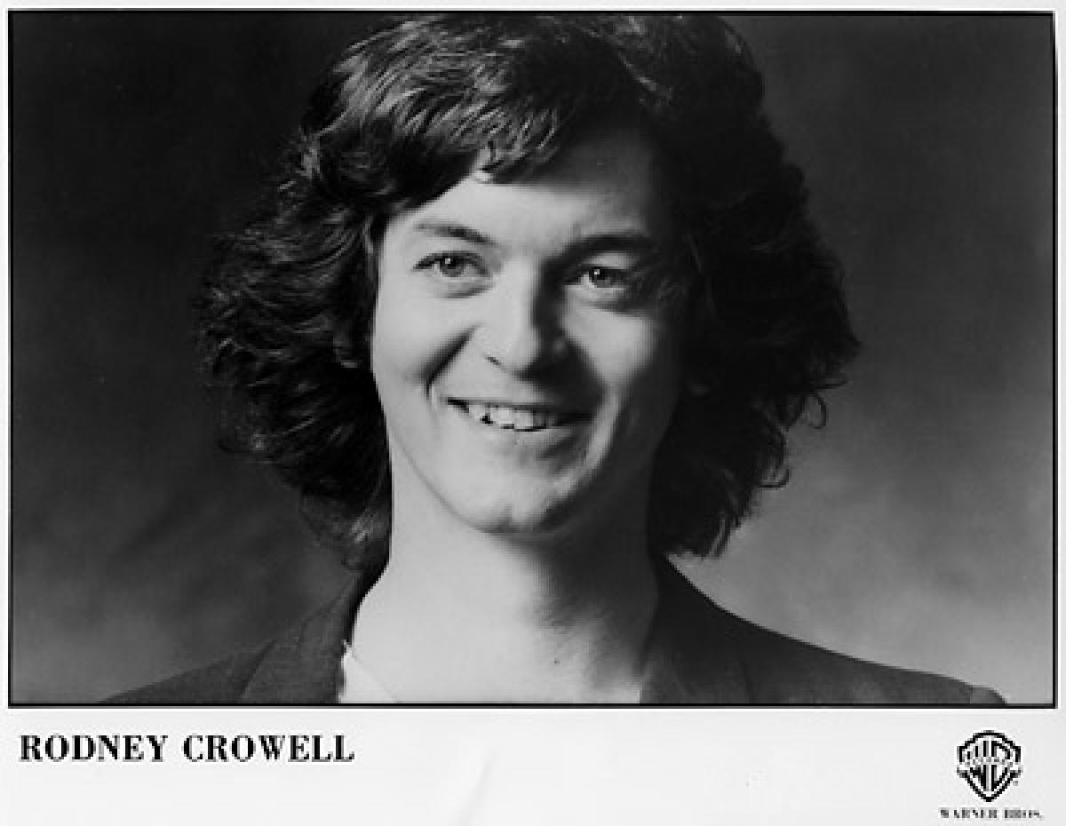 Rodney Crowell Vintage Concert Photo Promo Print at Wolfgang's