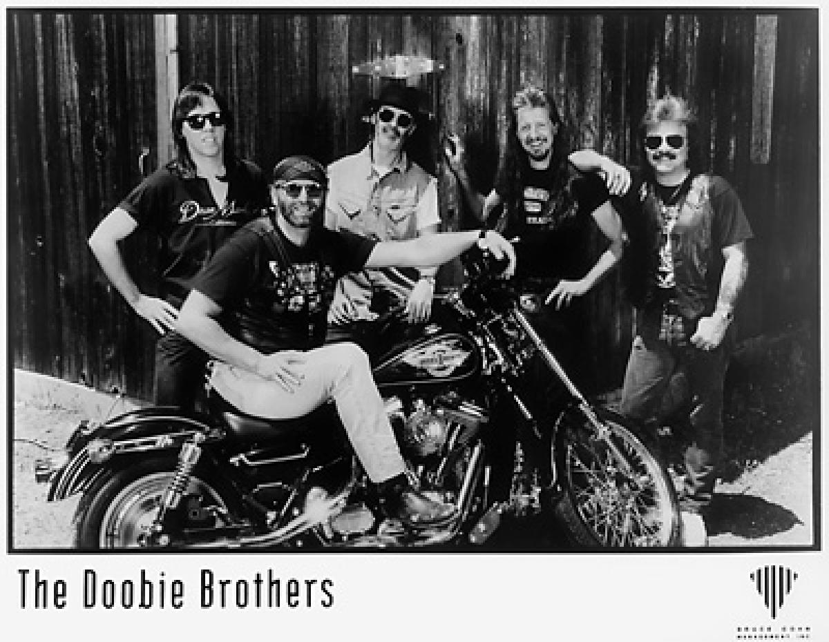 The Doobie Brothers Vintage Concert Photo Promo Print at Wolfgang's