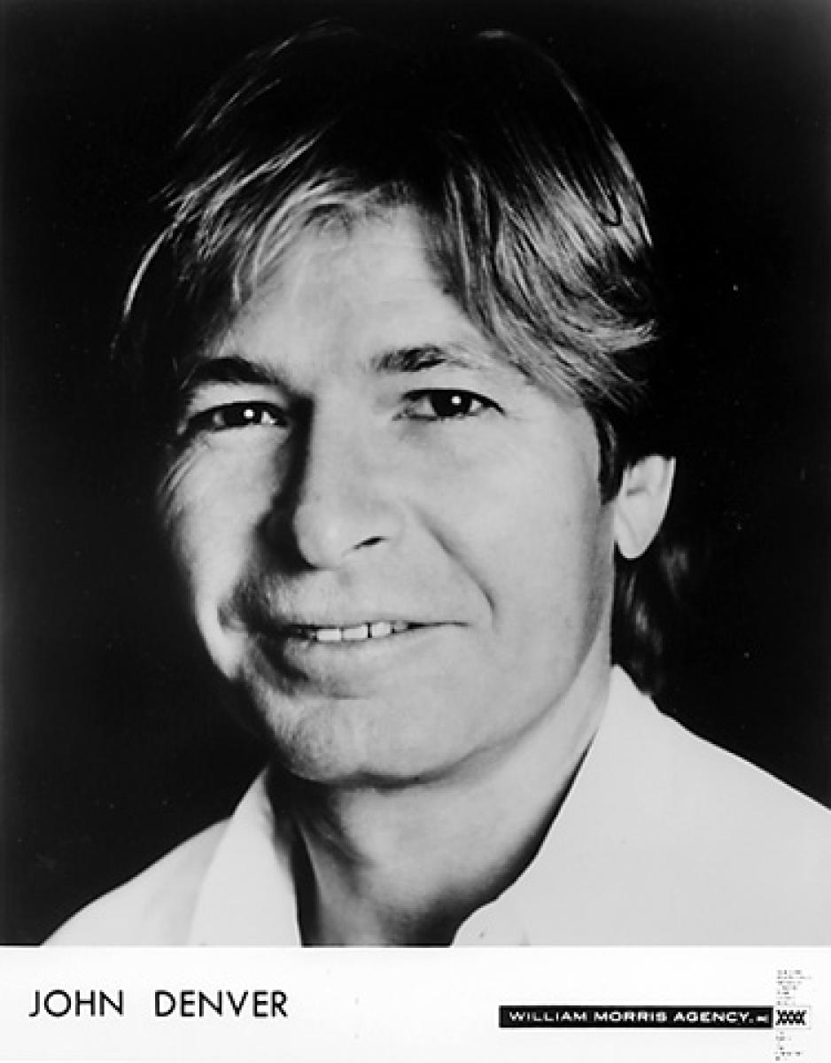 John Denver Vintage Concert Photo Promo Print at Wolfgang's