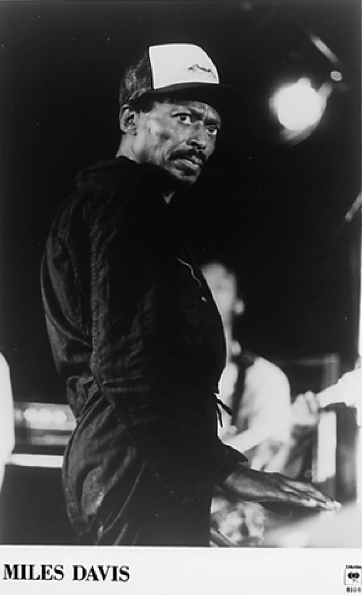 Miles Davis Vintage Concert Photo Promo Print at Wolfgang's