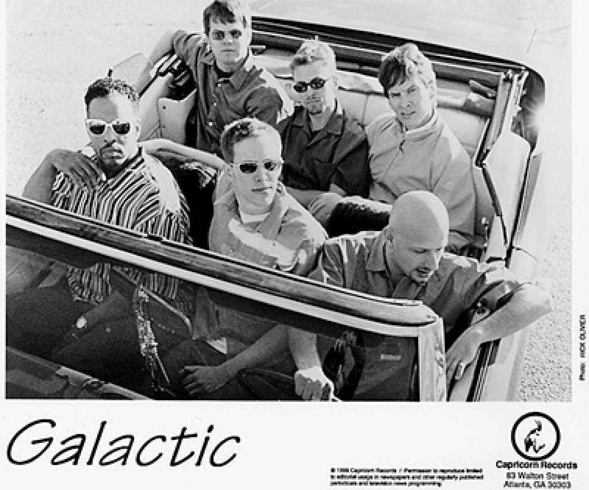 Galactic Vintage Concert Photo Promo Print, 1999 at Wolfgang's