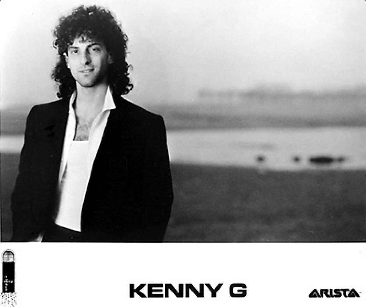 Kenny G Vintage Concert Photo Promo Print at Wolfgang's