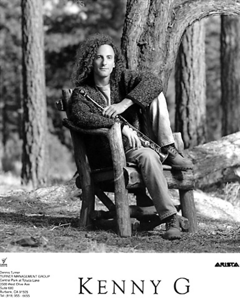 Kenny G Vintage Concert Photo Promo Print at Wolfgang's