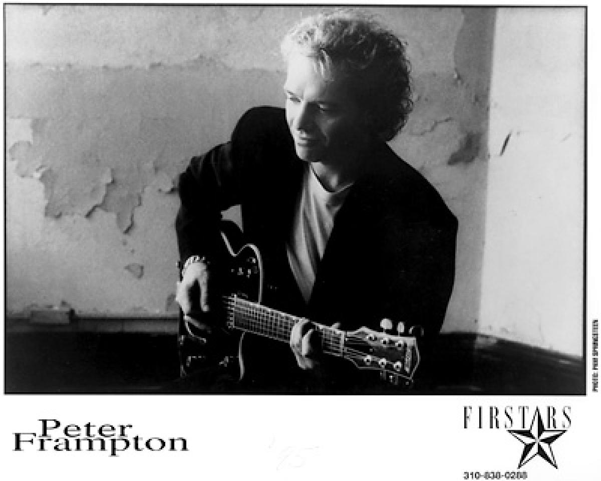 Peter Frampton Vintage Concert Photo Promo Print at Wolfgang's