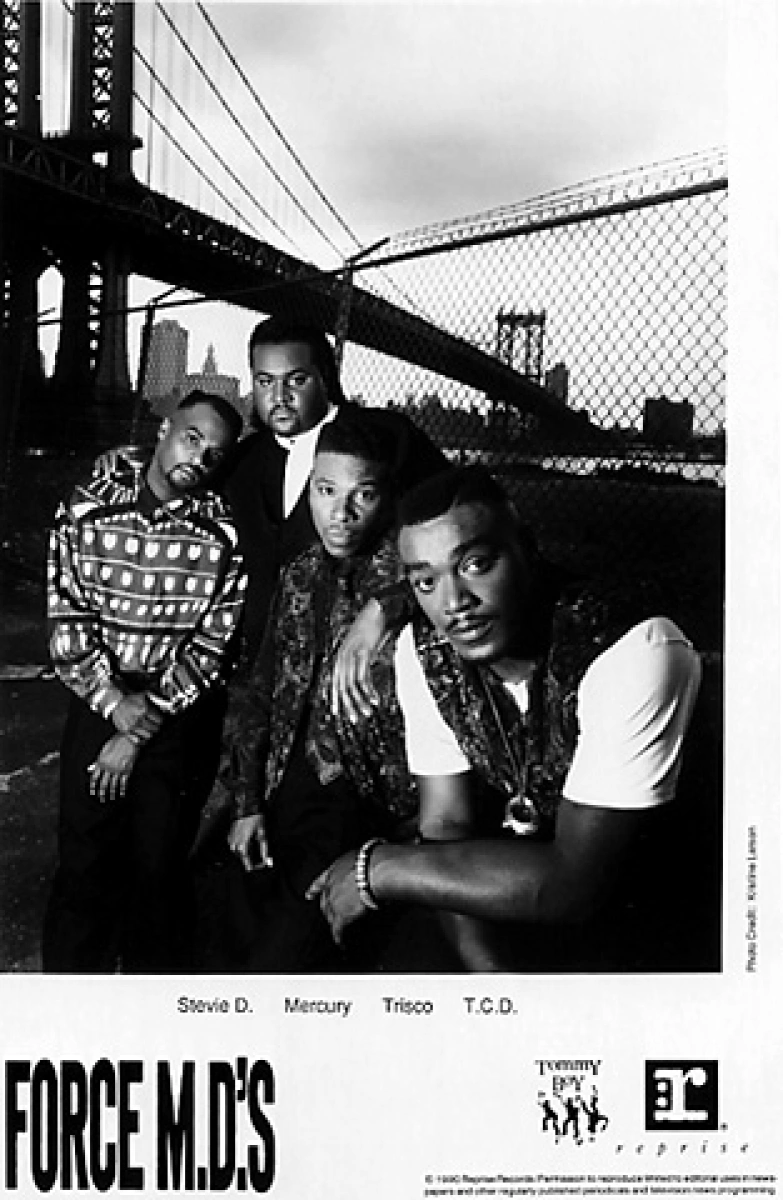 Force M.D.'s Vintage Concert Photo Promo Print, 1990 at Wolfgang's