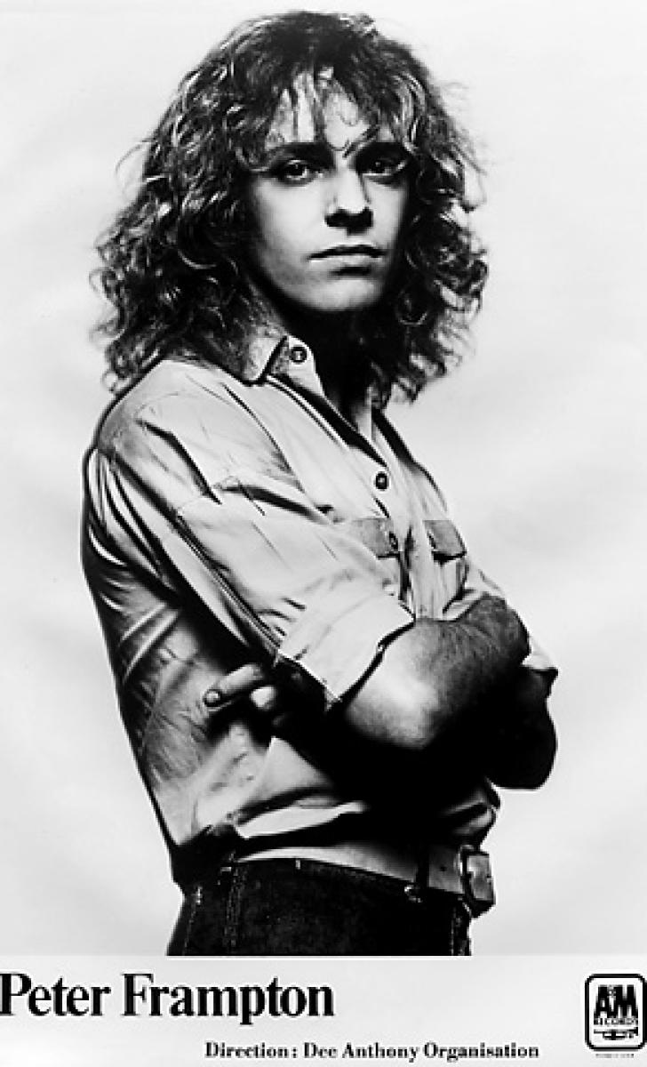 Peter Frampton Vintage Concert Photo Promo Print at Wolfgang's