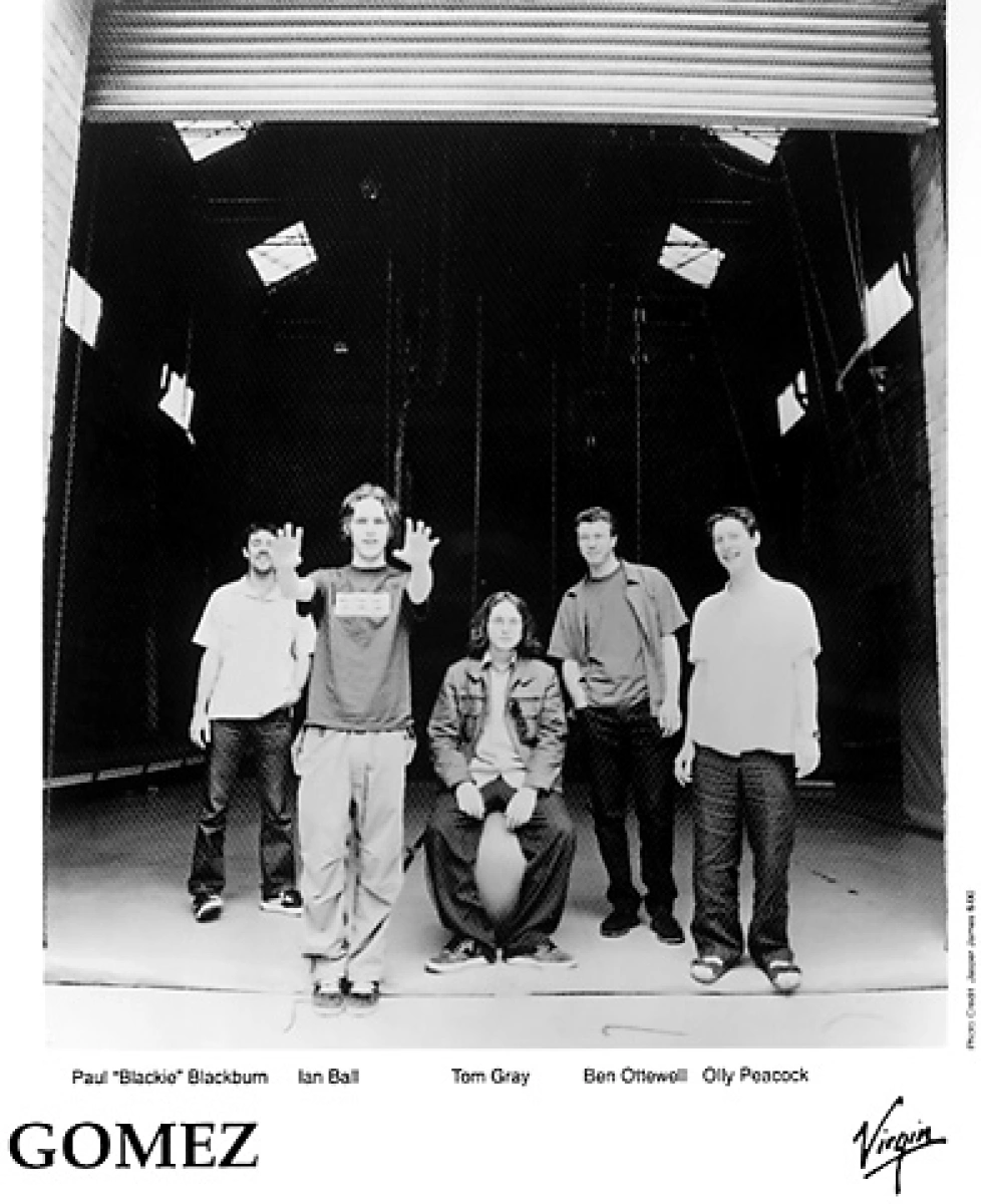 Gomez Vintage Concert Photo Promo Print, 2000 at Wolfgang's