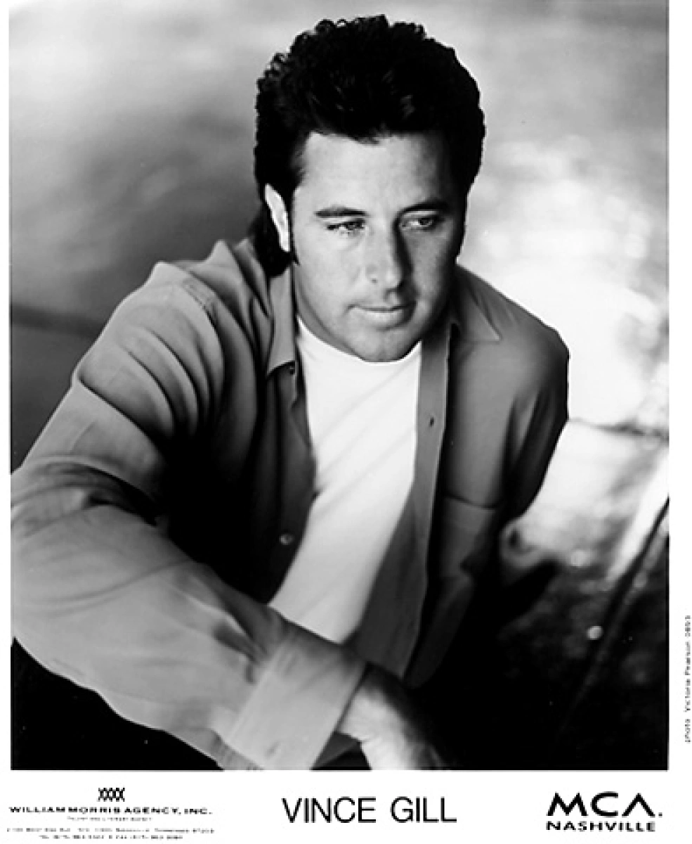 Vince Gill Vintage Concert Photo Promo Print at Wolfgang's