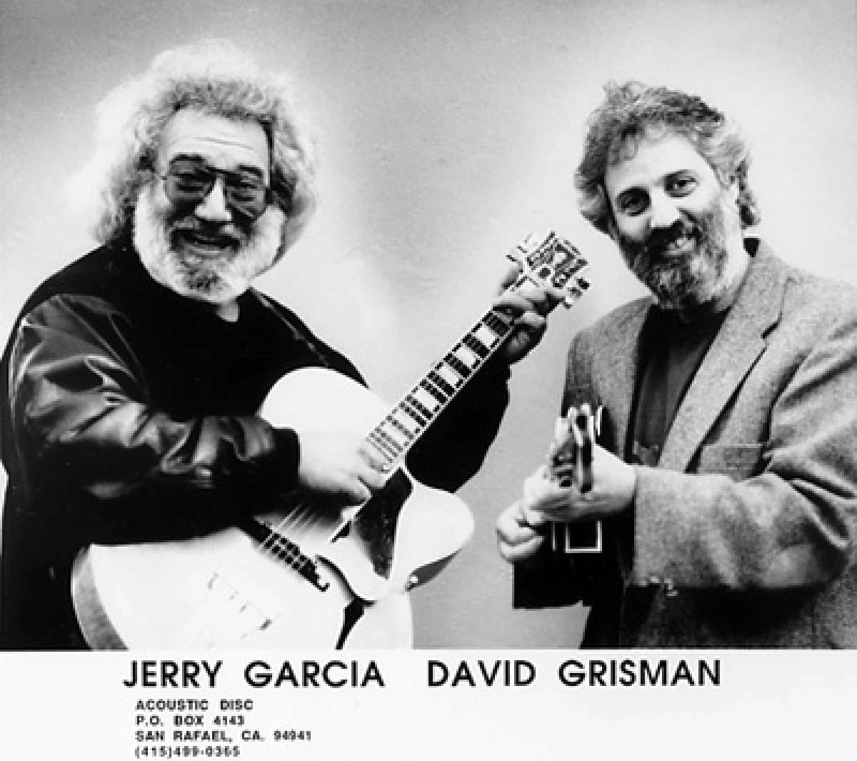 Jerry Garcia Vintage Concert Photo Promo Print at Wolfgang's