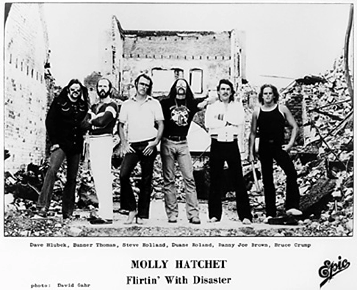 Molly Hatchet Vintage Concert Photo Promo Print at Wolfgang's