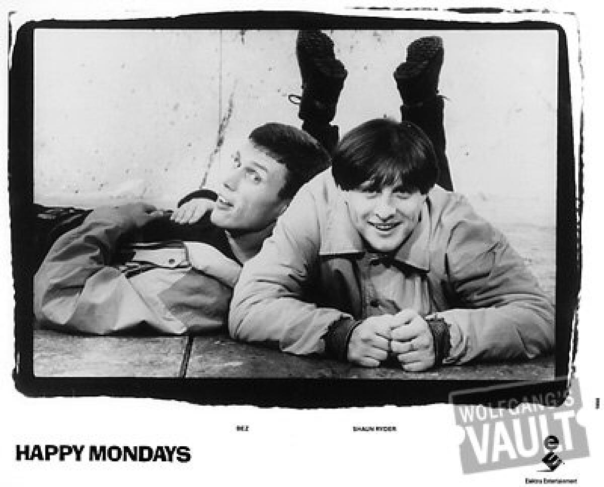 Happy Mondays Vintage Concert Photo Promo Print, 1990 at Wolfgang's