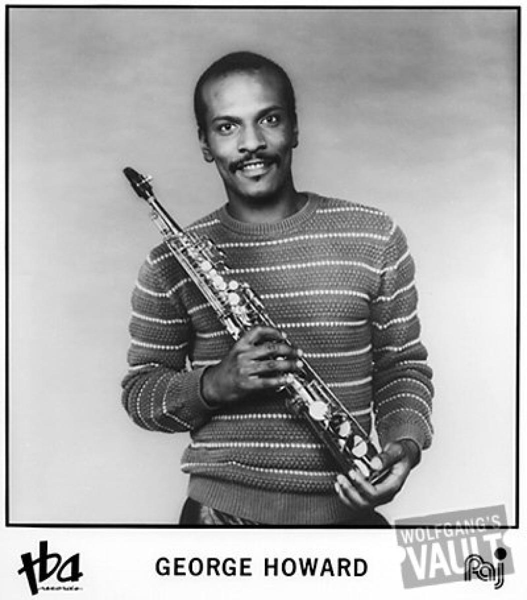 George Howard Vintage Concert Photo Promo Print At Wolfgangs