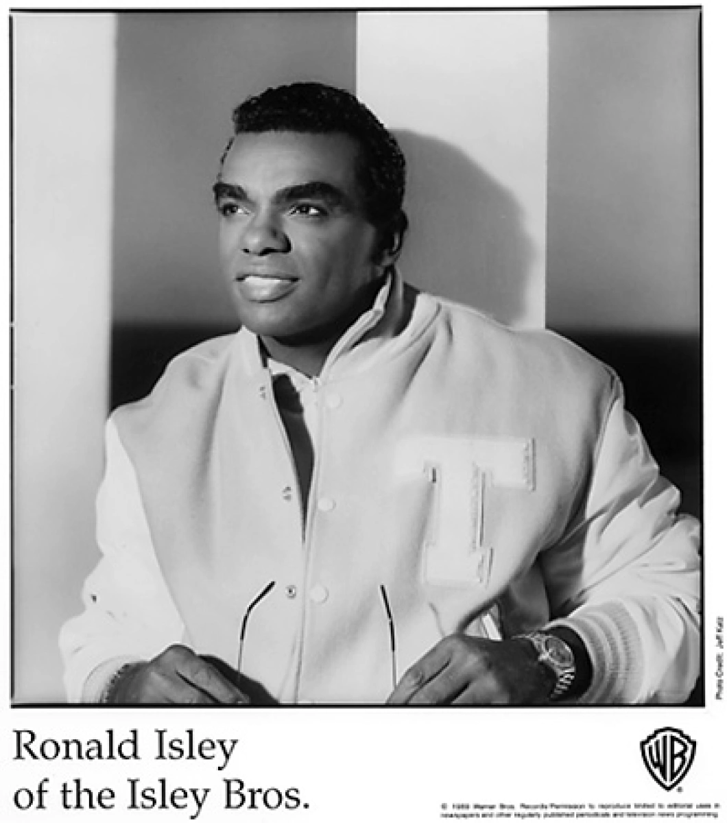 Ronald Isley Vintage Concert Photo Promo Print, 1989 at Wolfgang's