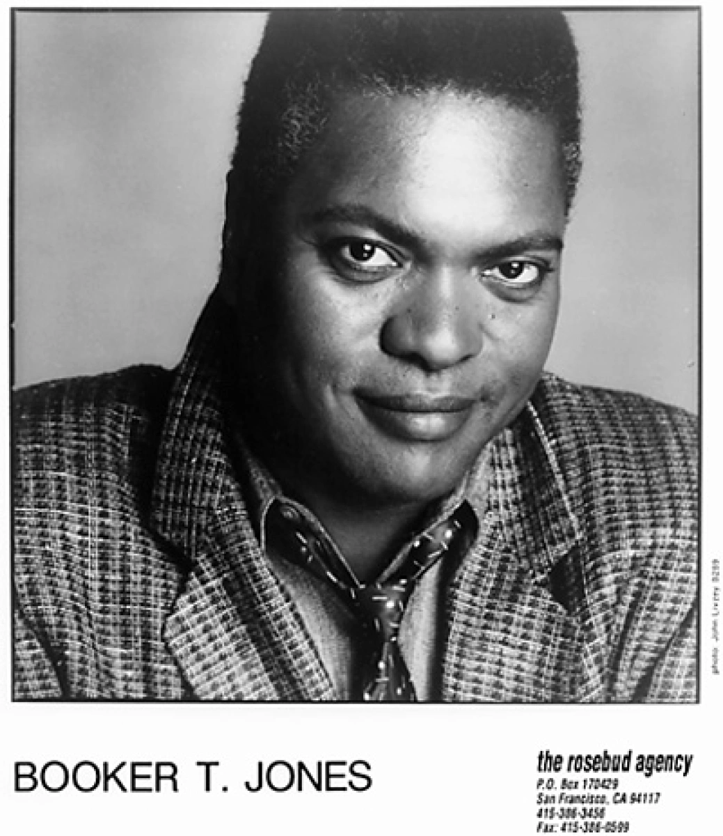 Booker T. Jones Vintage Concert Photo Promo Print at Wolfgang's