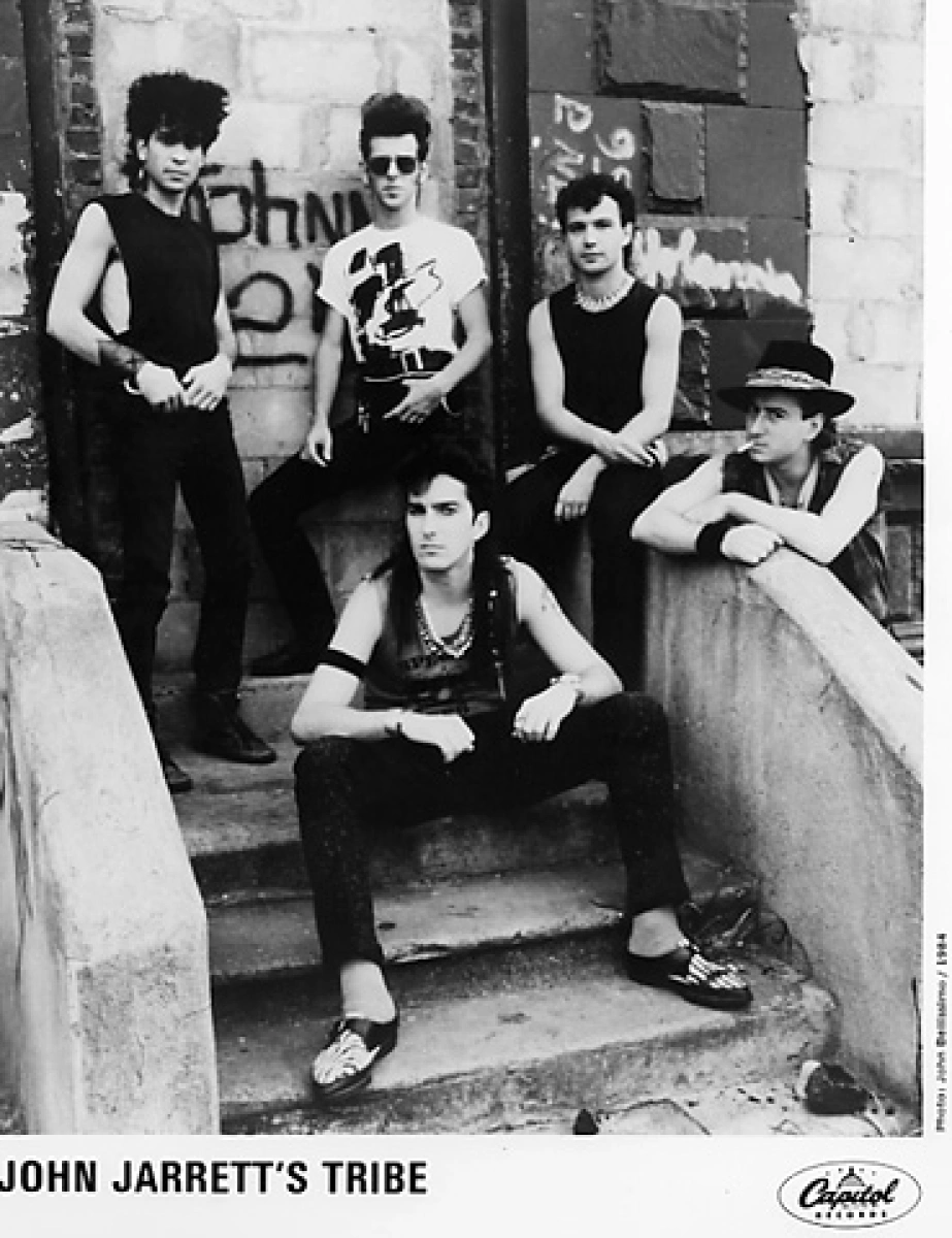 John Jarrett's Tribe Vintage Concert Photo Promo Print, 1984 at Wolfgang's