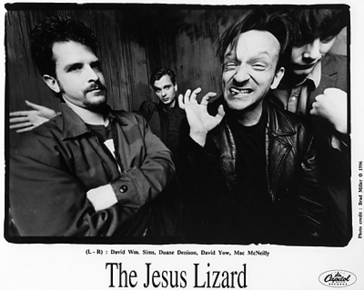 The Jesus Lizard Vintage Concert Photo Promo Print, 1996 at Wolfgang's