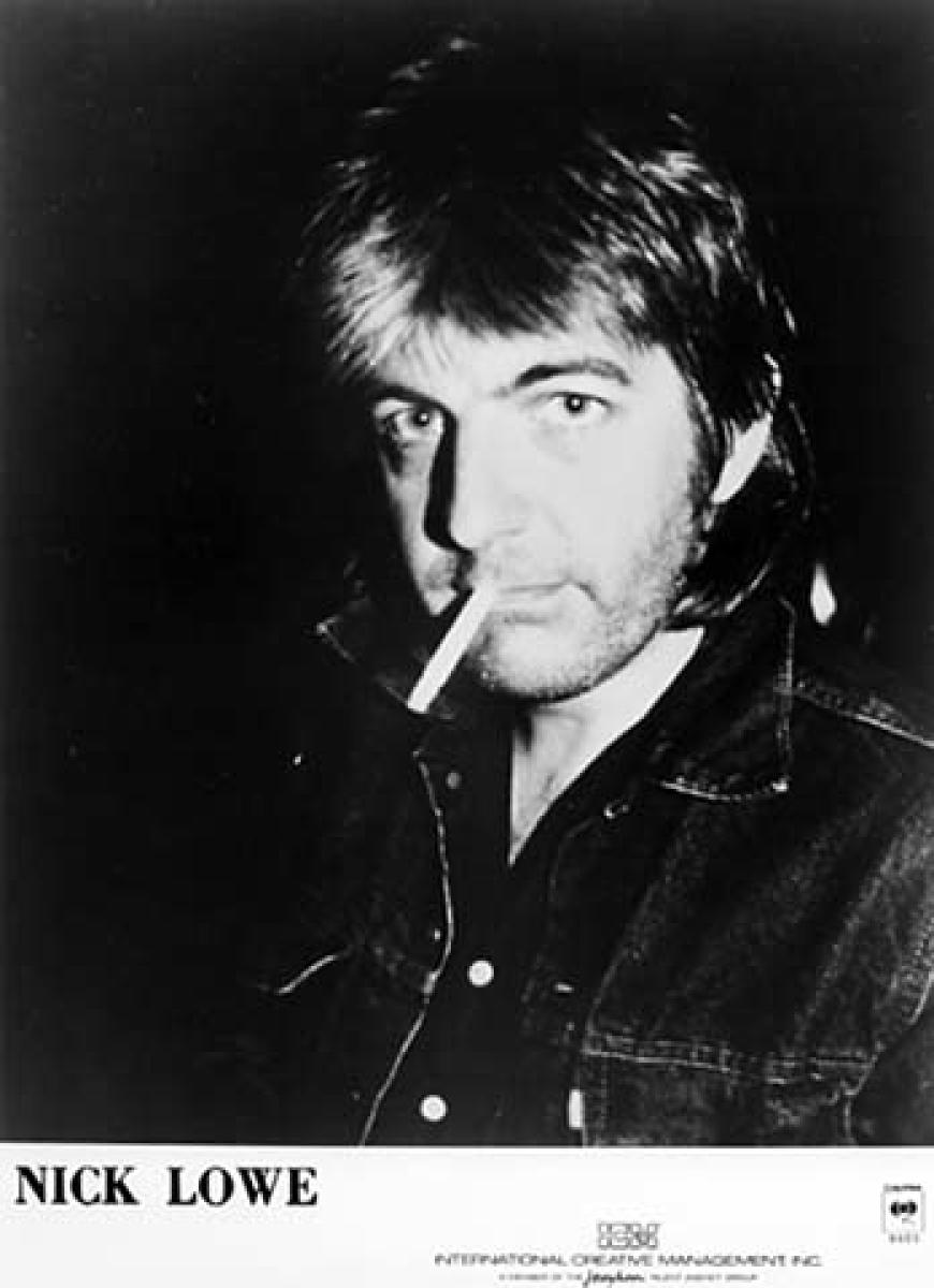 Nick Lowe Vintage Concert Photo Promo Print at Wolfgang's