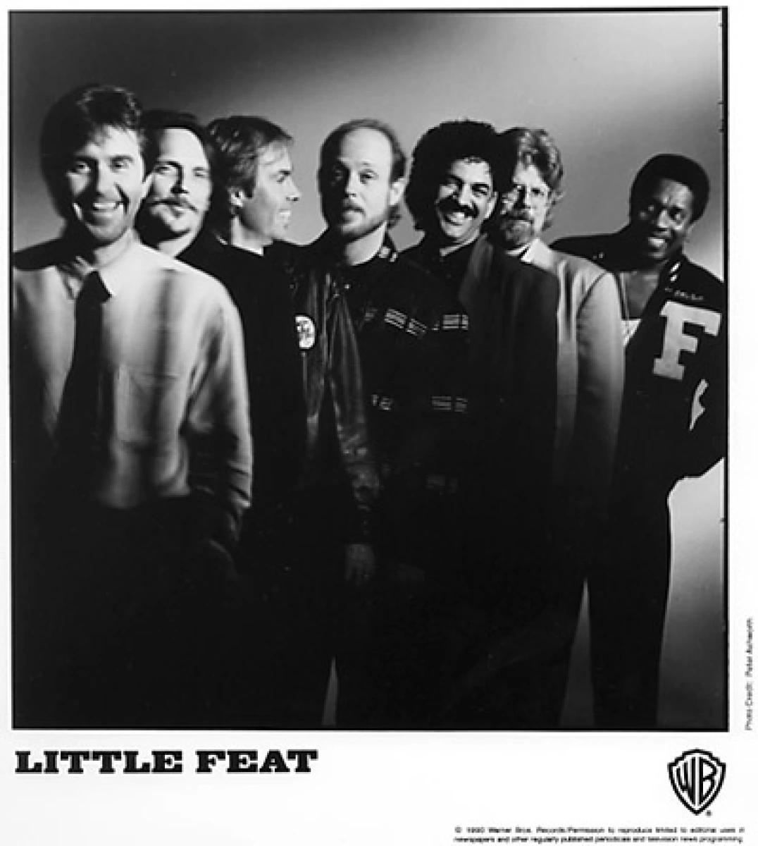 Little Feat Vintage Concert Photo Promo Print, 1990 at Wolfgang's