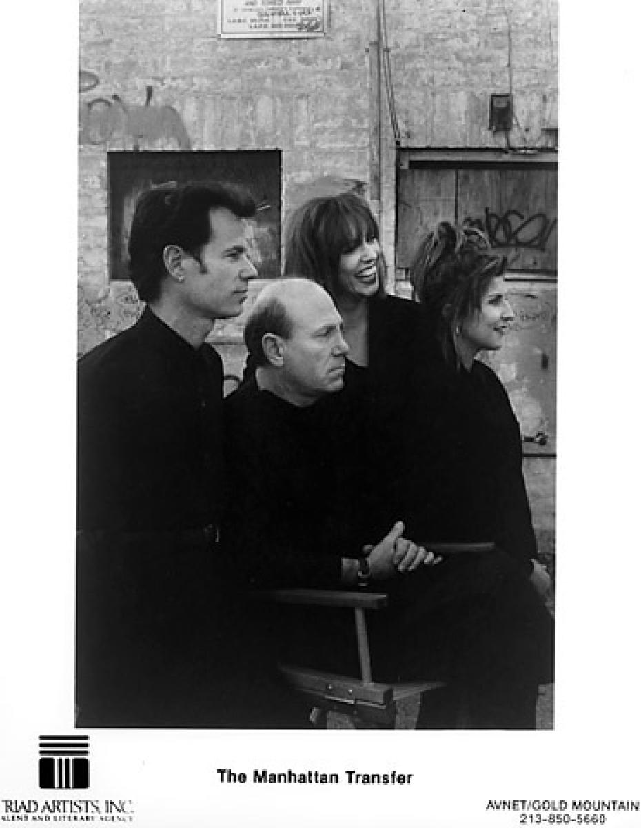 Manhattan Transfer Vintage Concert Photo Promo Print at Wolfgang's