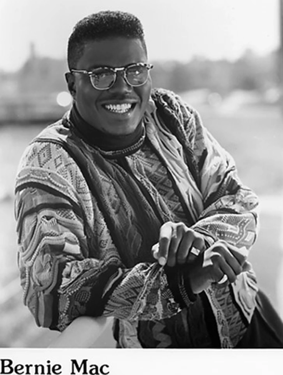 Bernie Mac Vintage Concert Photo Promo Print at Wolfgang's