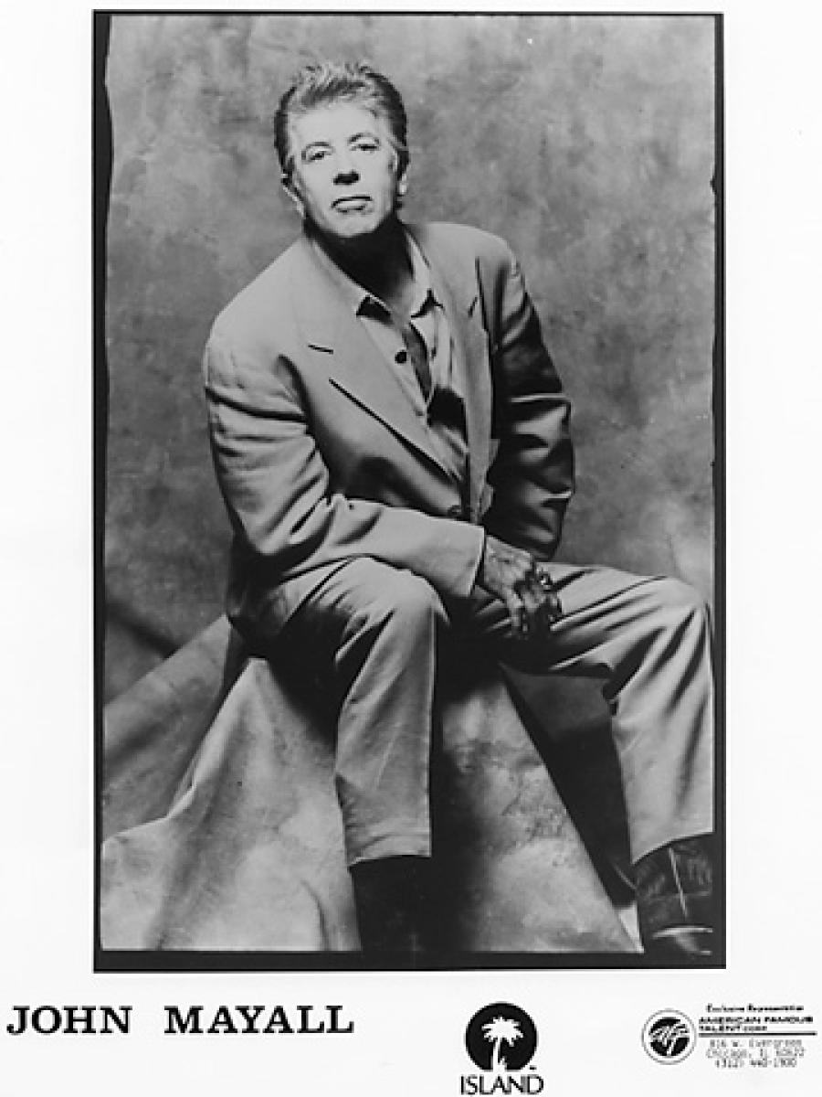 John Mayall Vintage Concert Photo Promo Print at Wolfgang's