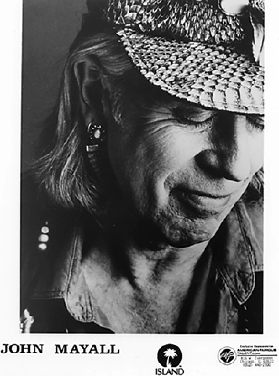 John Mayall Vintage Concert Photo Promo Print at Wolfgang's