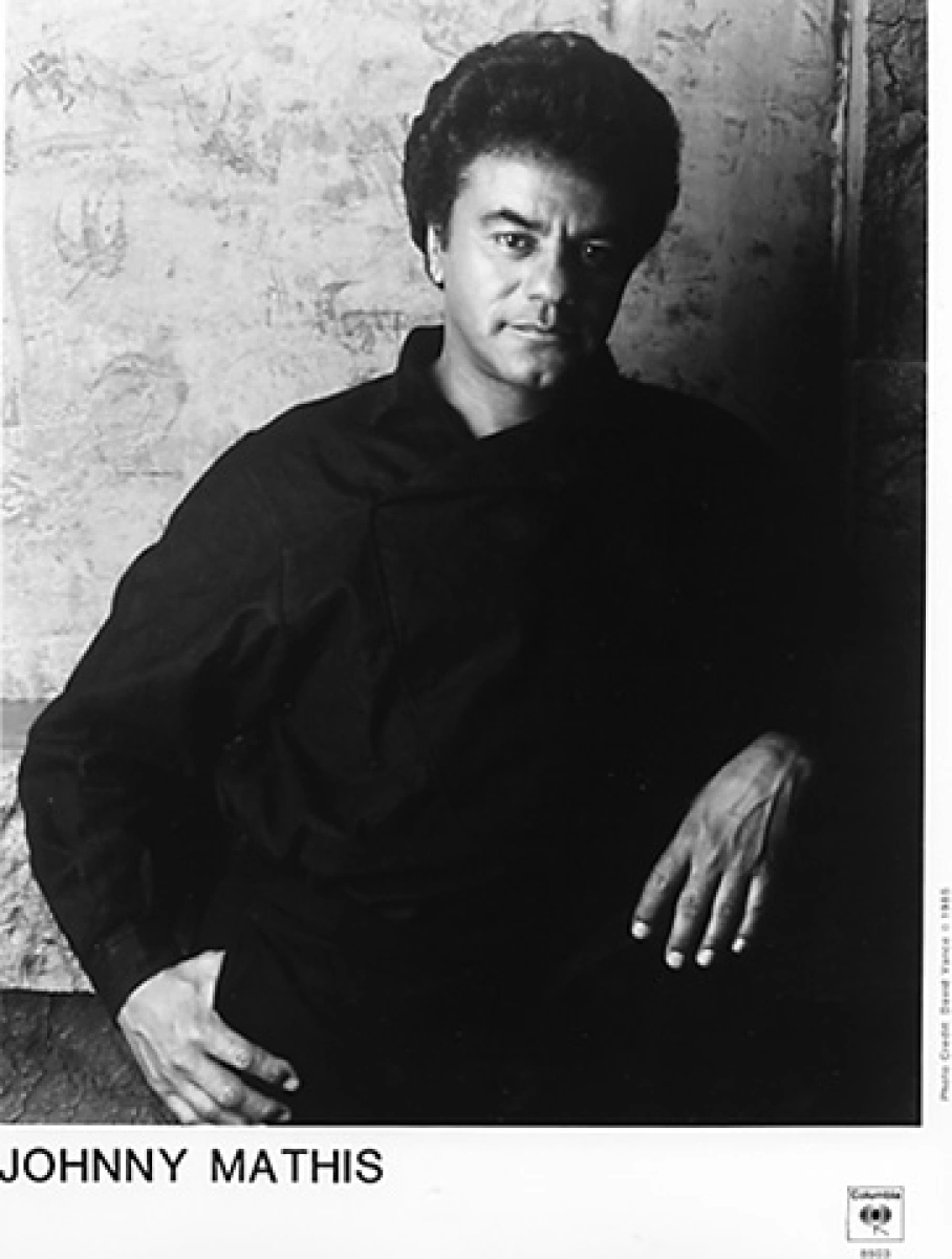 Johnny Mathis Vintage Concert Photo Promo Print, 1985 at Wolfgang's