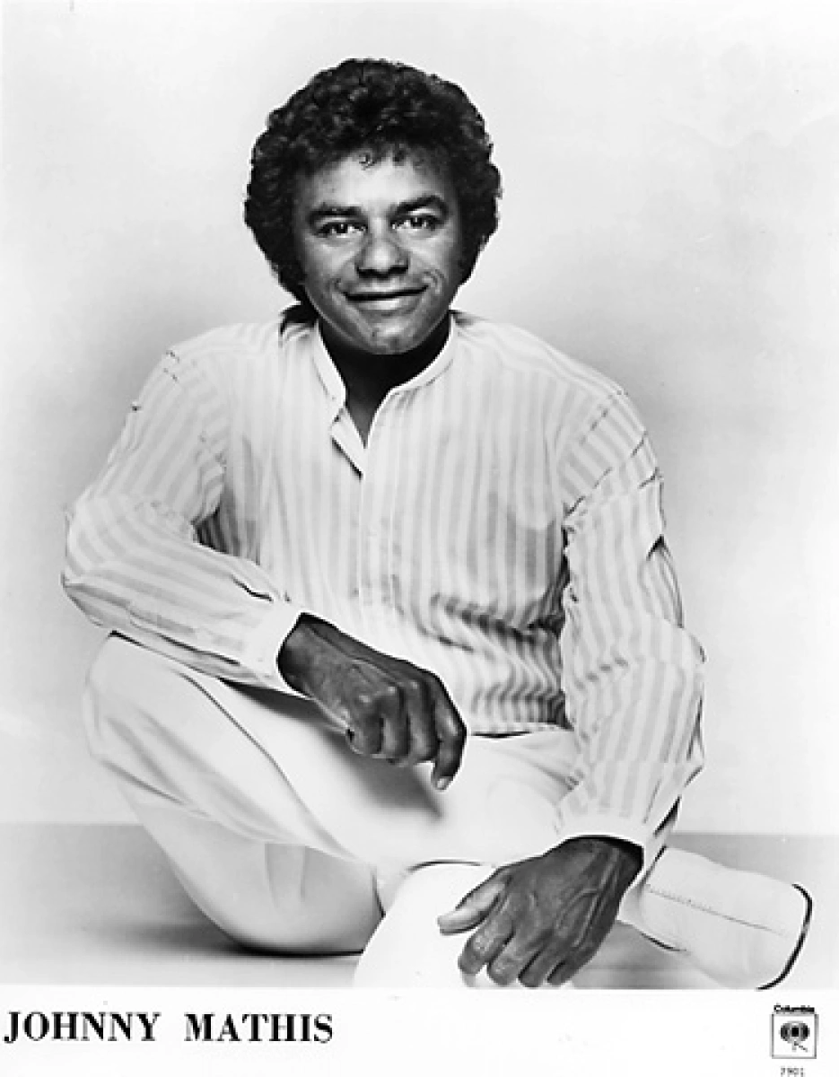 Johnny Mathis Vintage Concert Photo Promo Print at Wolfgang's