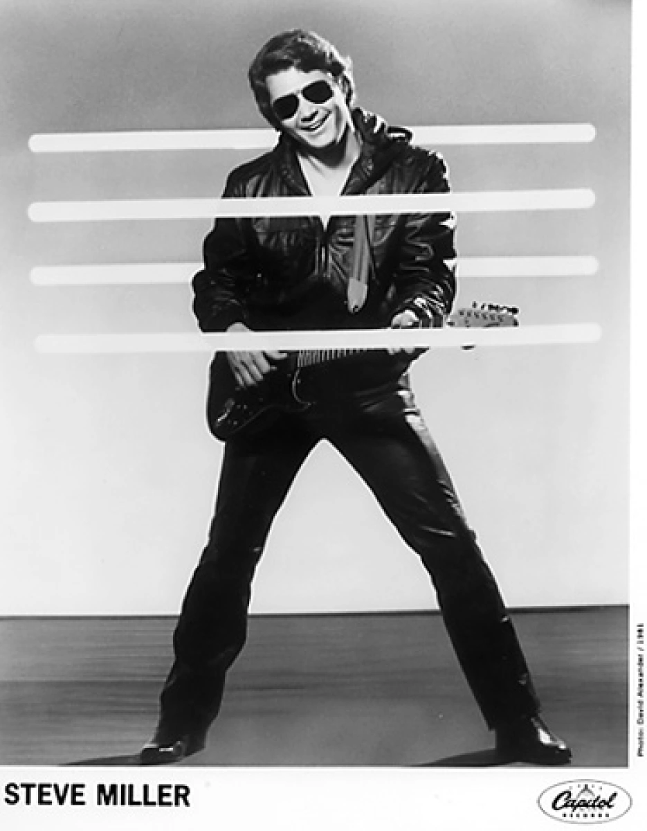 Steve Miller Vintage Concert Photo Promo Print, 1981 at Wolfgang's