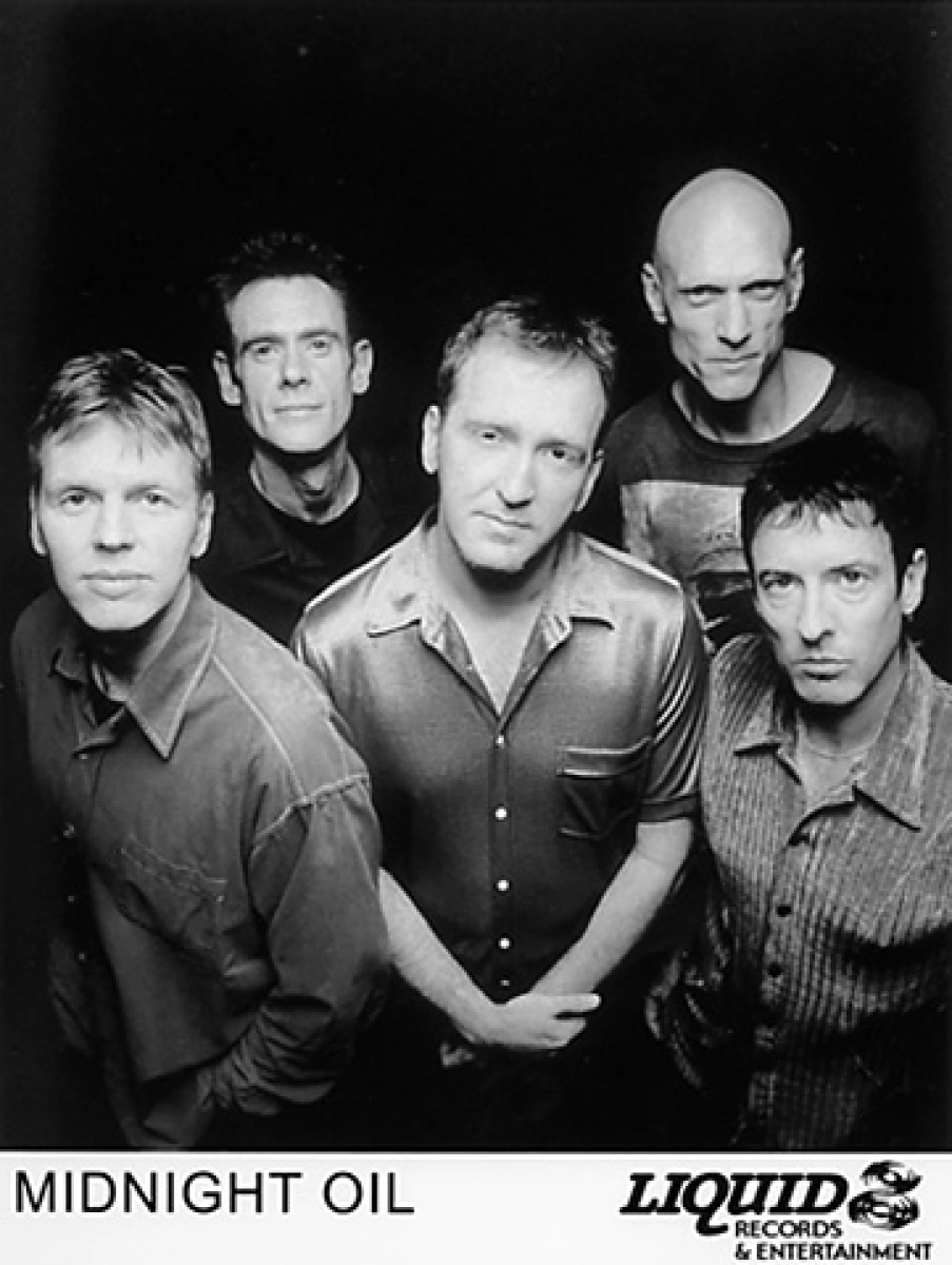 Midnight Oil Vintage Concert Photo Promo Print at Wolfgang's