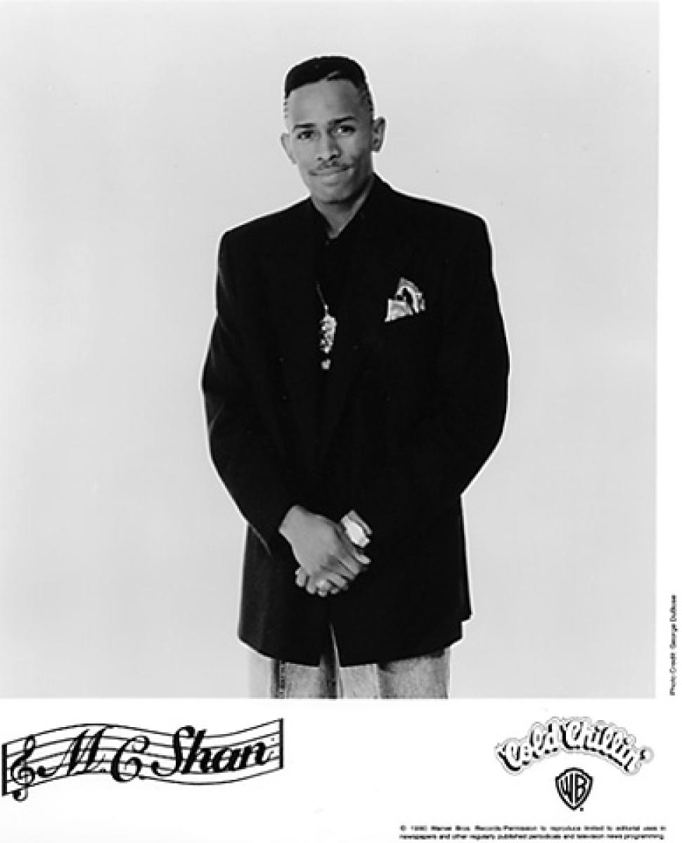 M.C. Shan Vintage Concert Photo Promo Print, 1990 at Wolfgang's