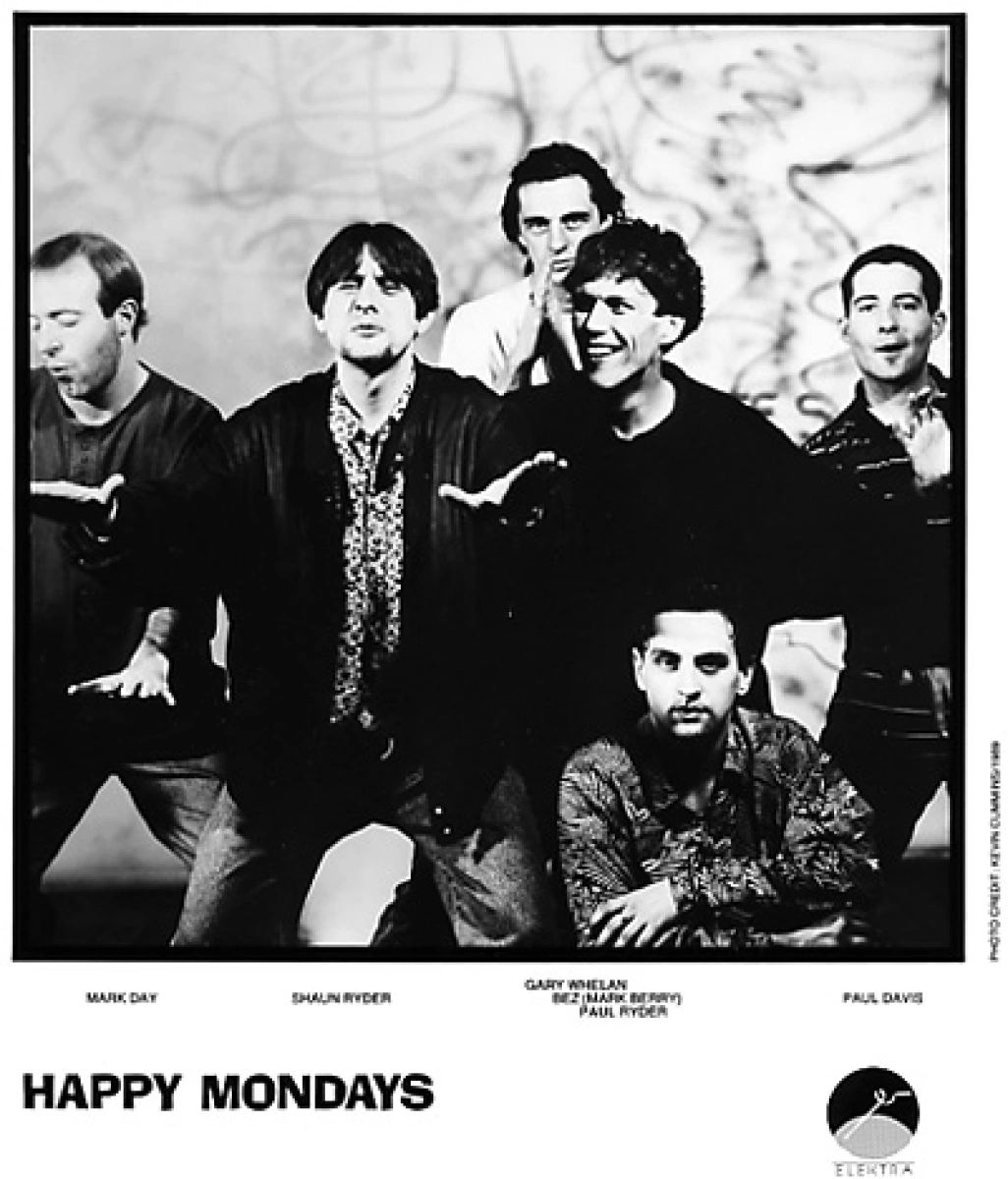 Happy Mondays Vintage Concert Photo Promo Print, 1989 at Wolfgang's