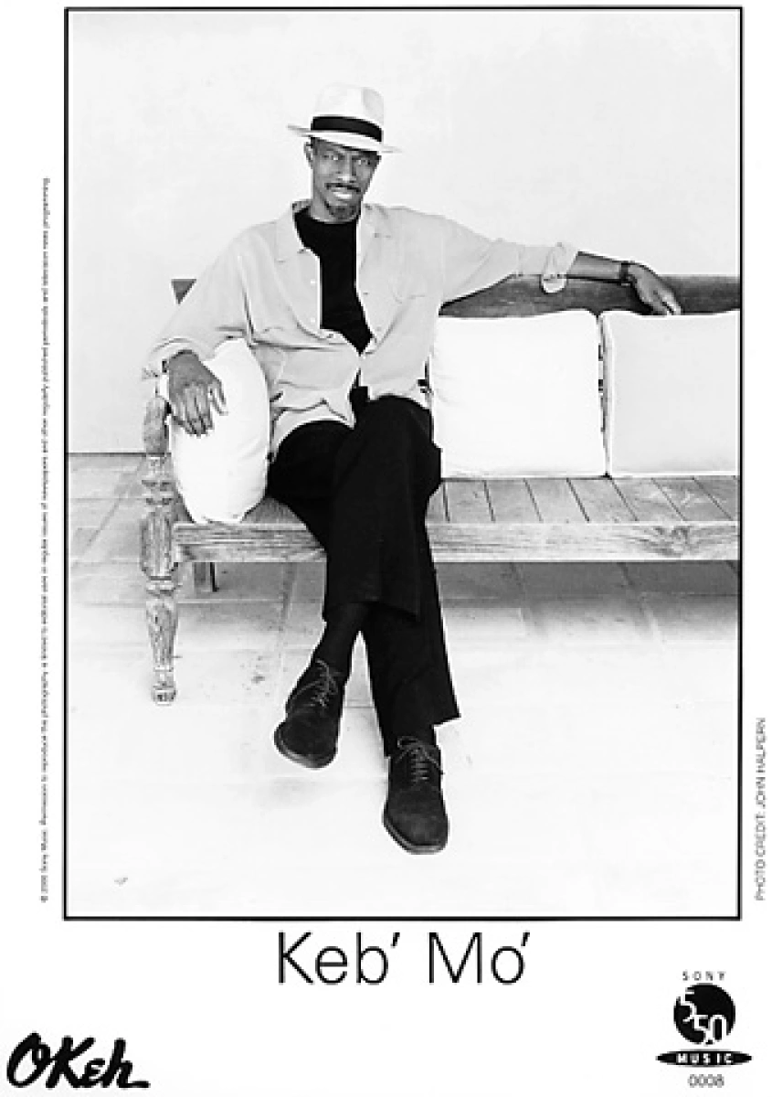 Keb' Mo' Vintage Concert Photo Promo Print, 2000 at Wolfgang's