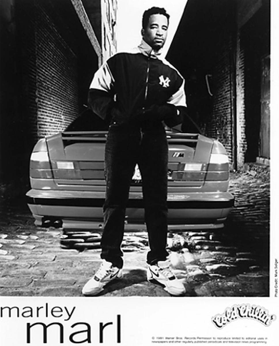 Marley Marl Vintage Concert Photo Promo Print, 1991 at Wolfgang's