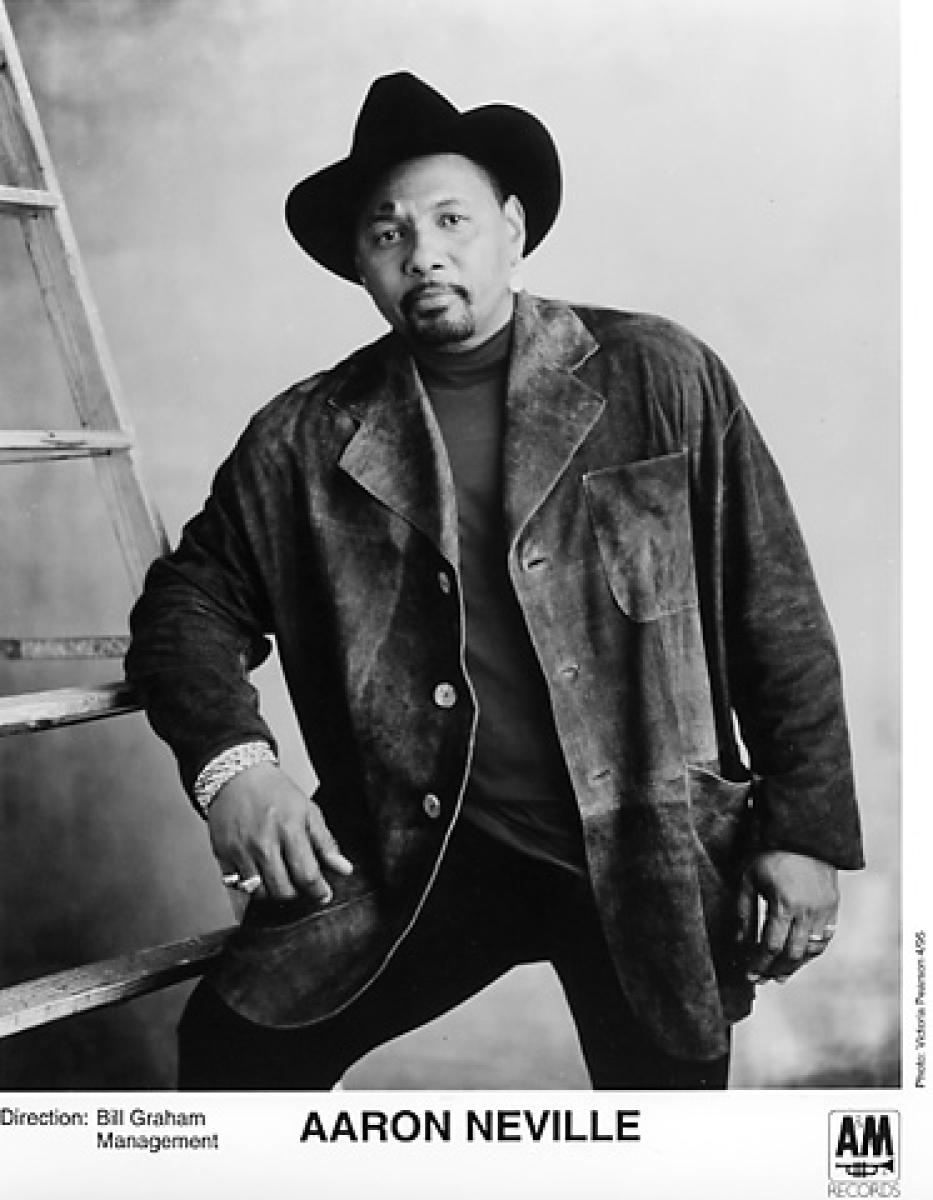 Aaron Neville Vintage Concert Photo Promo Print, 1995 at Wolfgang's