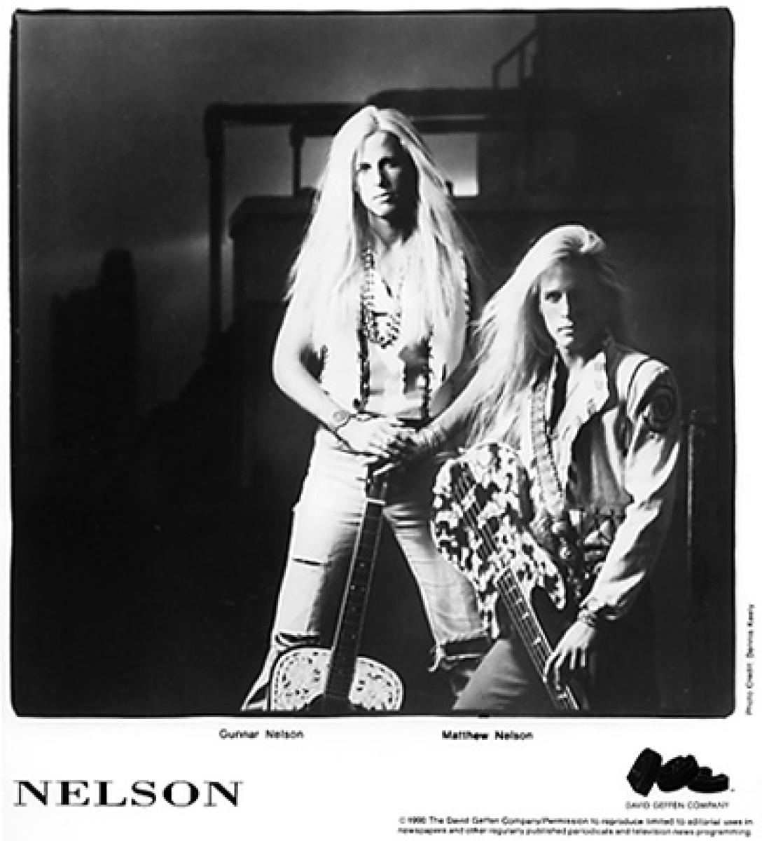 Nelson Vintage Concert Photo Promo Print, 1990 at Wolfgang's