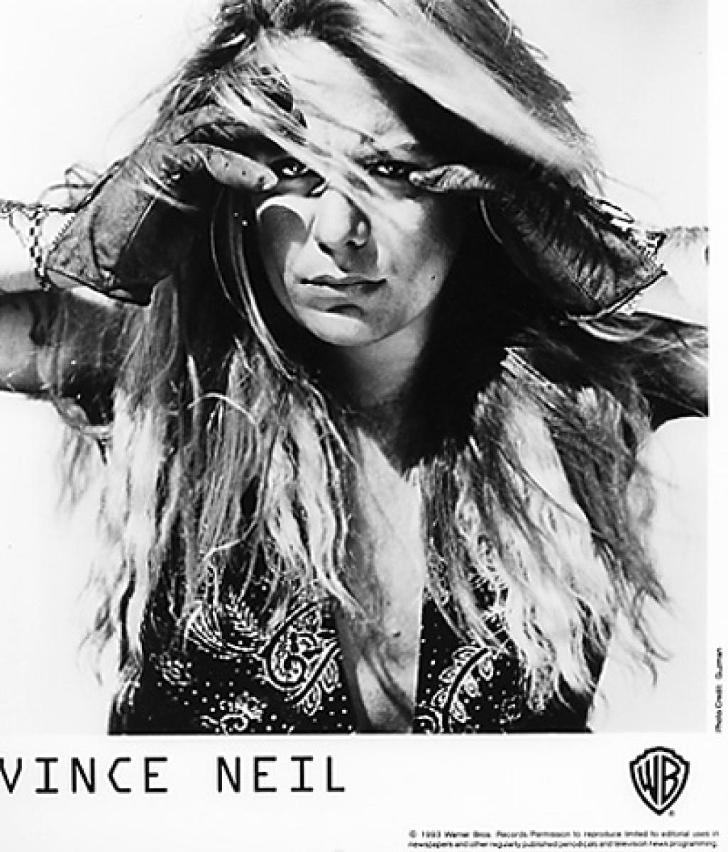 Vince Neil Vintage Concert Photo Promo Print, 1993 at Wolfgang's
