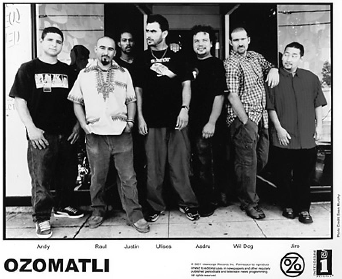 Ozomatli Vintage Concert Photo Promo Print, 2001 at Wolfgang's