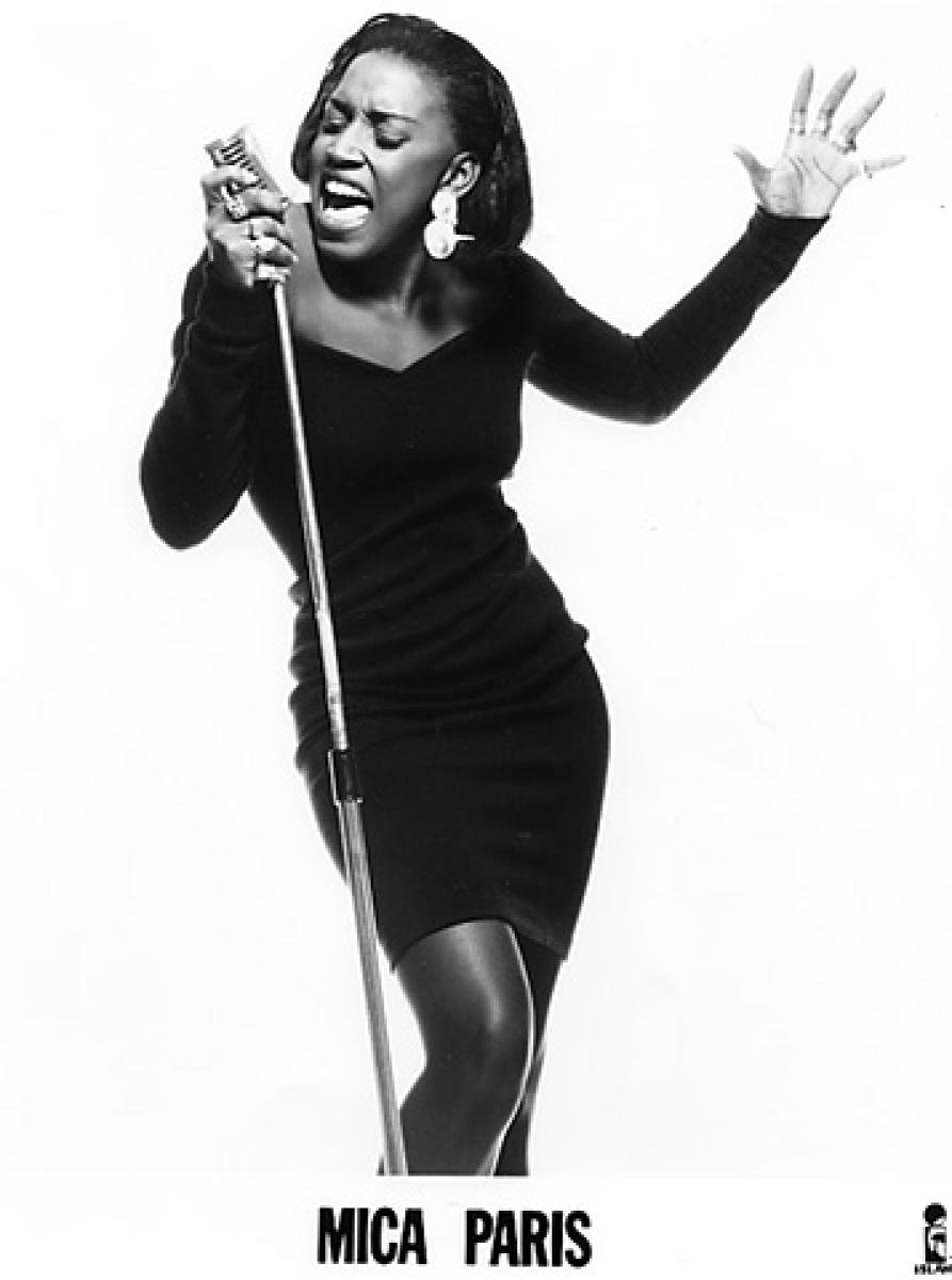 Mica Paris Vintage Concert Photo Promo Print at Wolfgang's